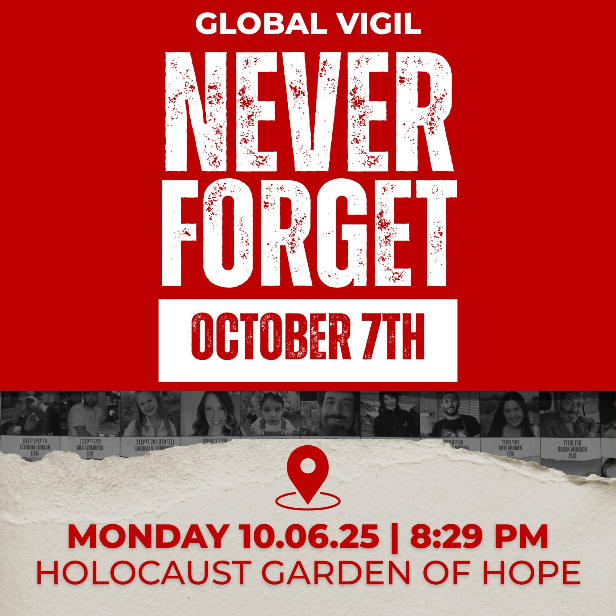 Global Prayer Vigil in Houston Marks Anniversary of October 7 Attacks ...