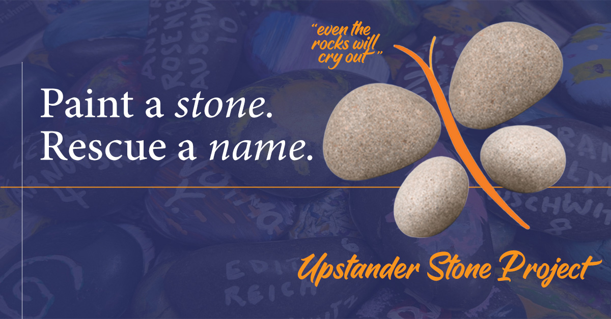 Paint a stone. Rescue a name. - Holocaust Remembrance Association
